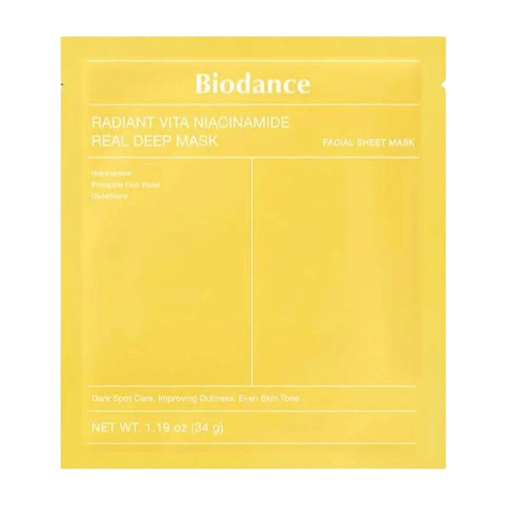 BIODANCE Radiant Vita Mask – Glow & moisture with niacinamide 🍍